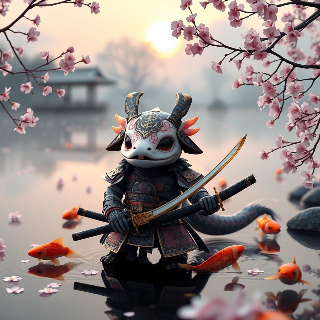 Axolotl Samurai😁 - Axolotl Samurai😁