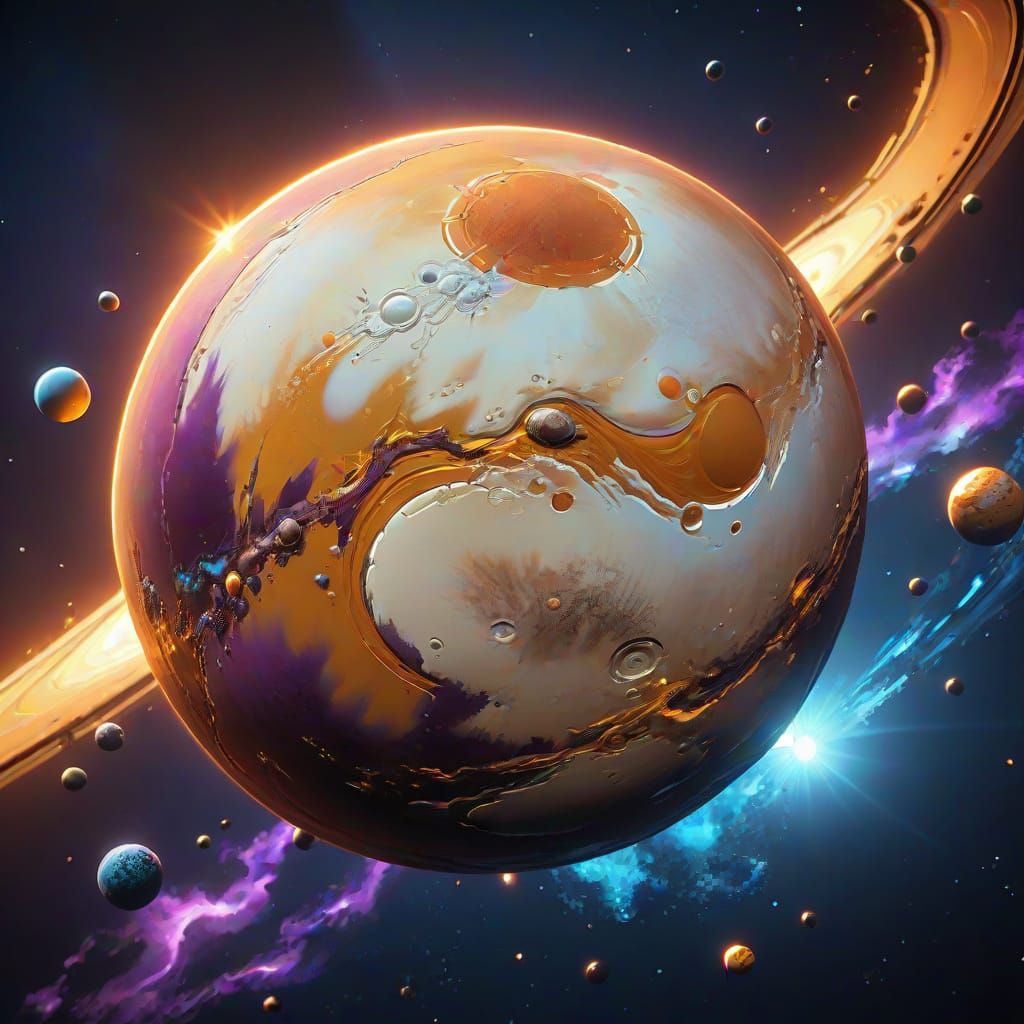 Pluto in the solar system - Stunning Hyper-Realistic Cinemat...