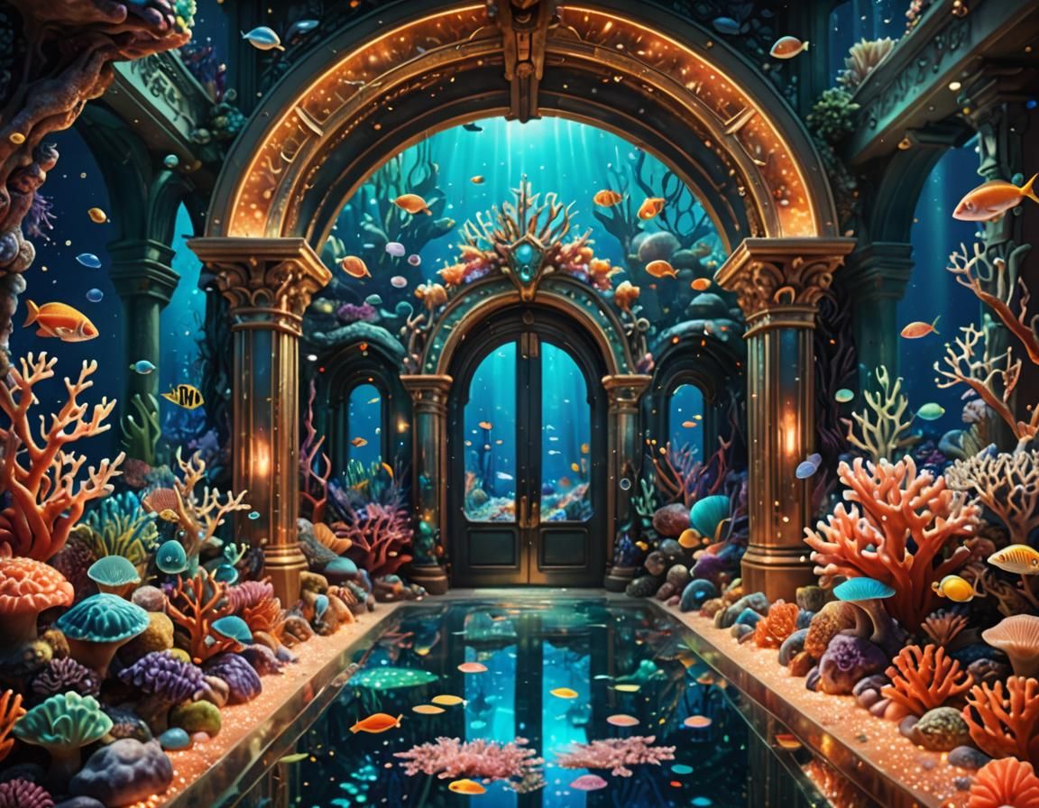 Welcome to Atlantis - AI Generated Artwork - NightCafe Creator