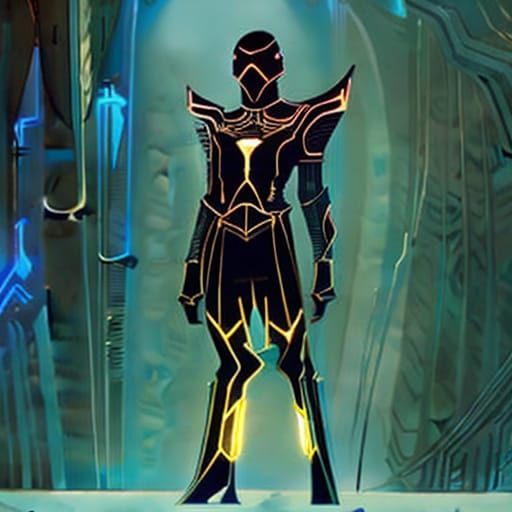 Tron - AI Generated Artwork - NightCafe Creator
