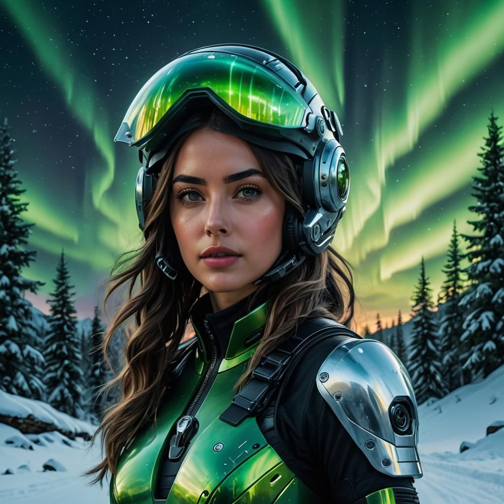 Cold Cyber Mission - AI Generated Artwork - NightCafe Creator