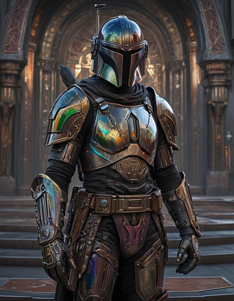 Mando Guard - AI Generated Artwork - NightCafe Creator