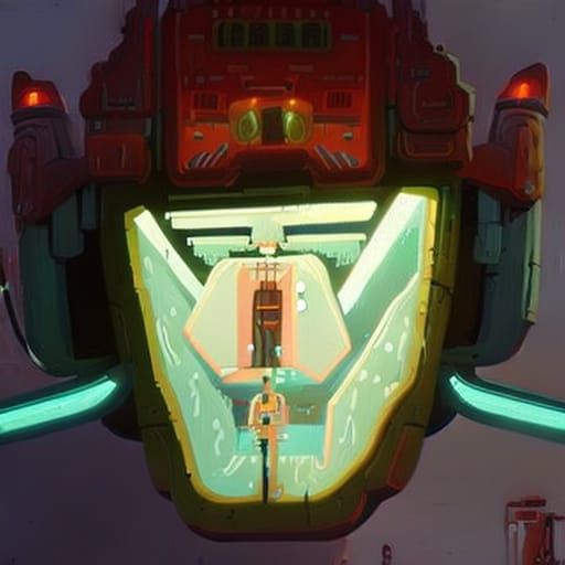 Grand entrance to an Exotic Alien Market volumetric lighting Simon ...