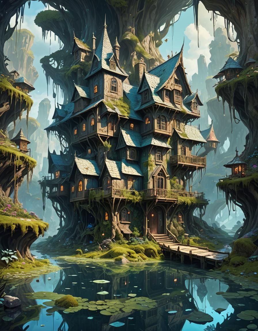 Languishing lily inn - Mystical Crystal Swamp Inn