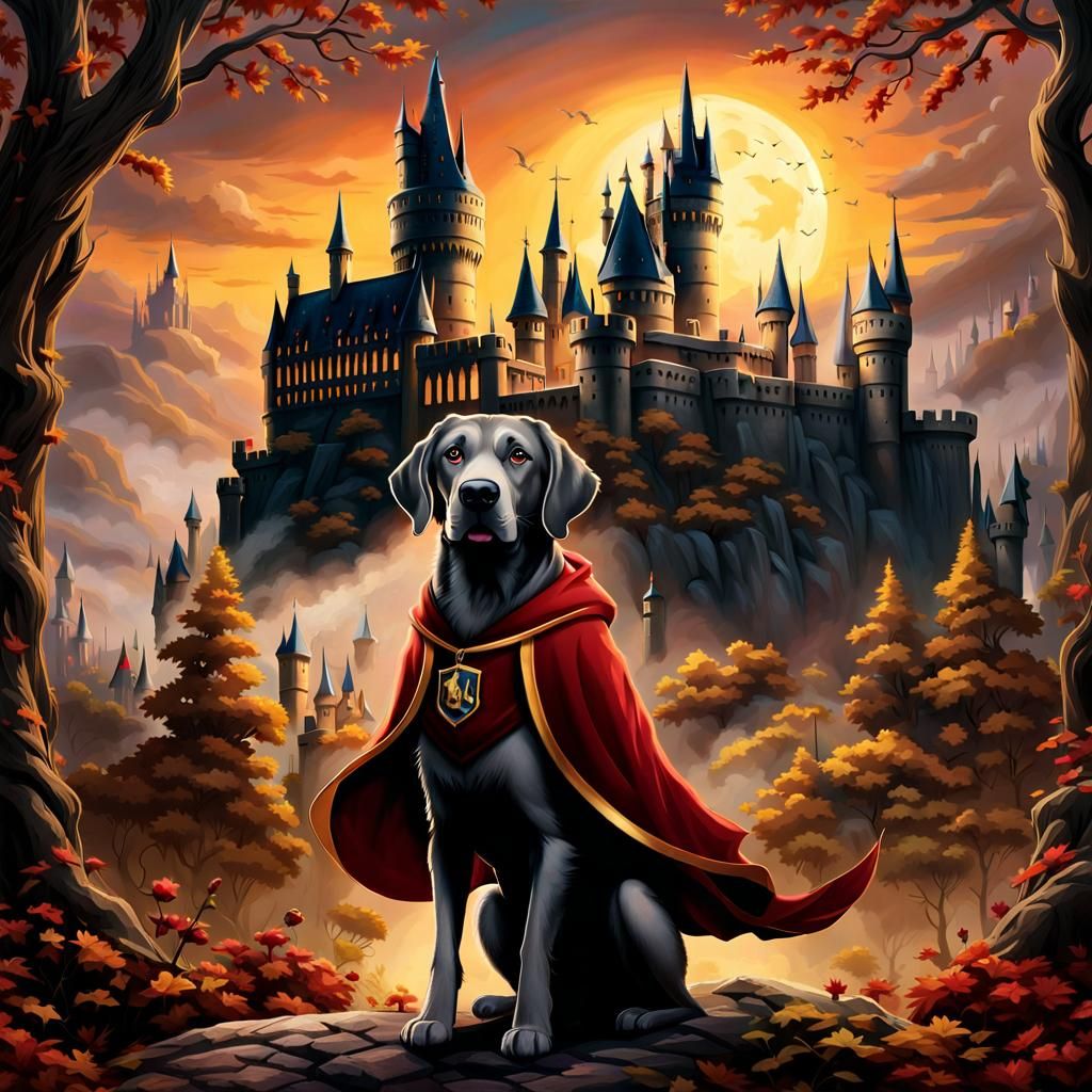 Dog Wizard - AI Generated Artwork - NightCafe Creator