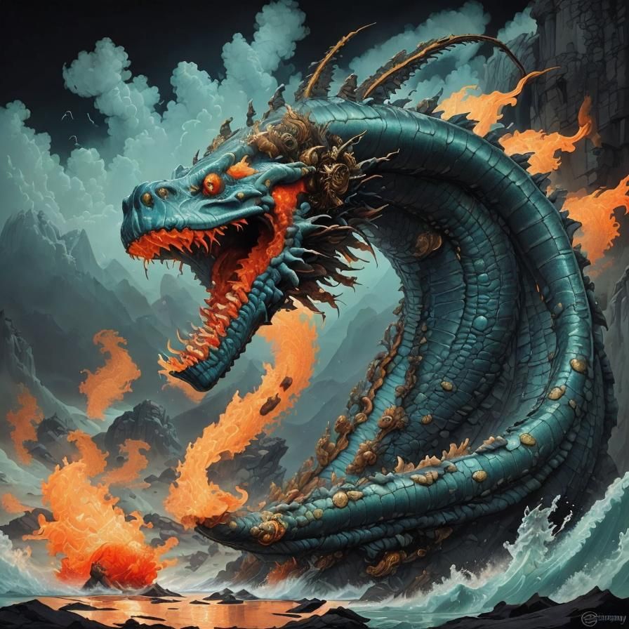 Leviathan - AI Generated Artwork - NightCafe Creator