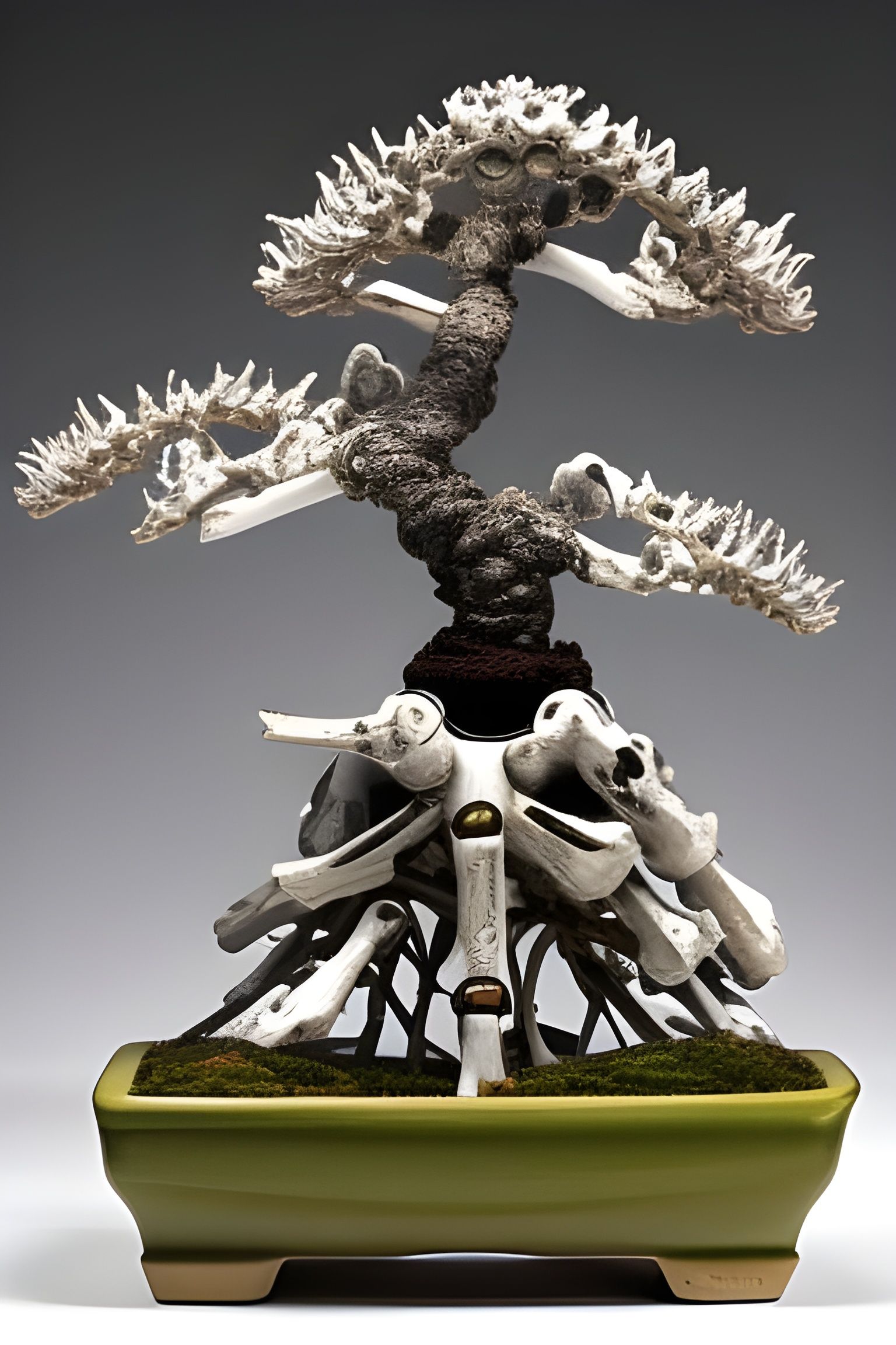 bone-sai - AI Generated Artwork - NightCafe Creator