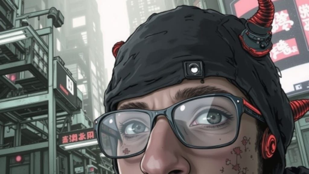 The Jellyfish Princess' Entourage - Cyberpunk Rebel with Dev...