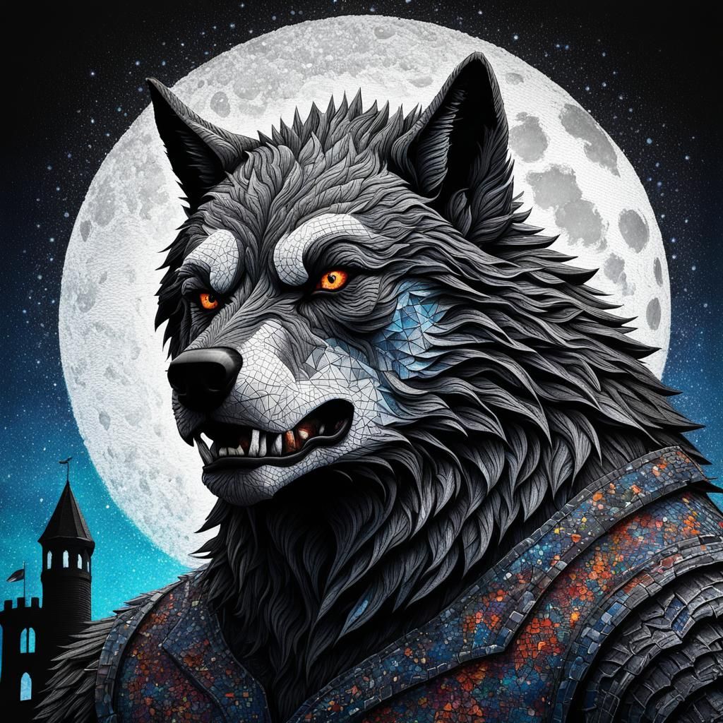 Werewolf - AI Generated Artwork - NightCafe Creator