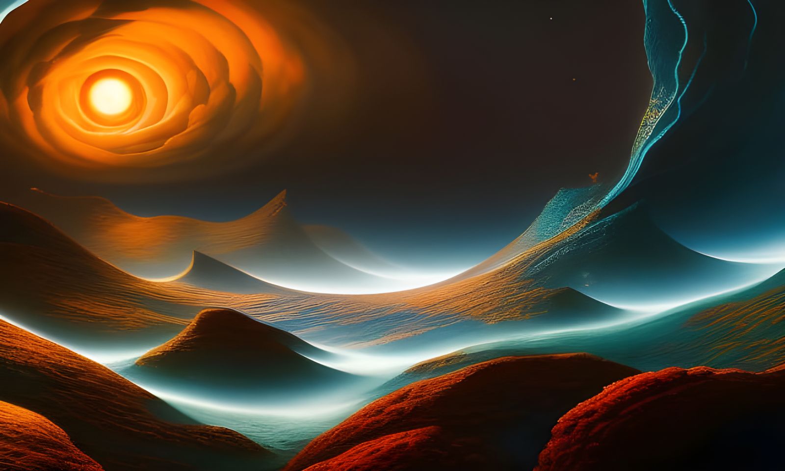 Whirlpool by William Blake - AI Generated Artwork - NightCafe Creator