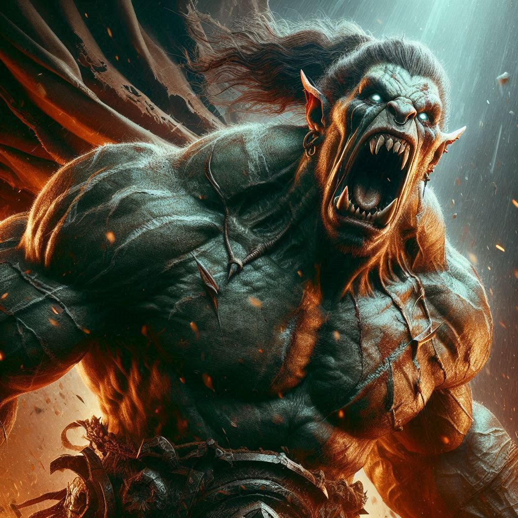 Orc Smash! - AI Generated Artwork - NightCafe Creator
