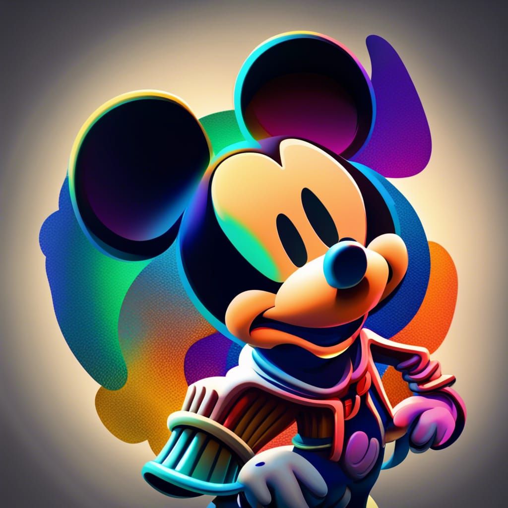 Mickey Mouse - AI Generated Artwork - NightCafe Creator