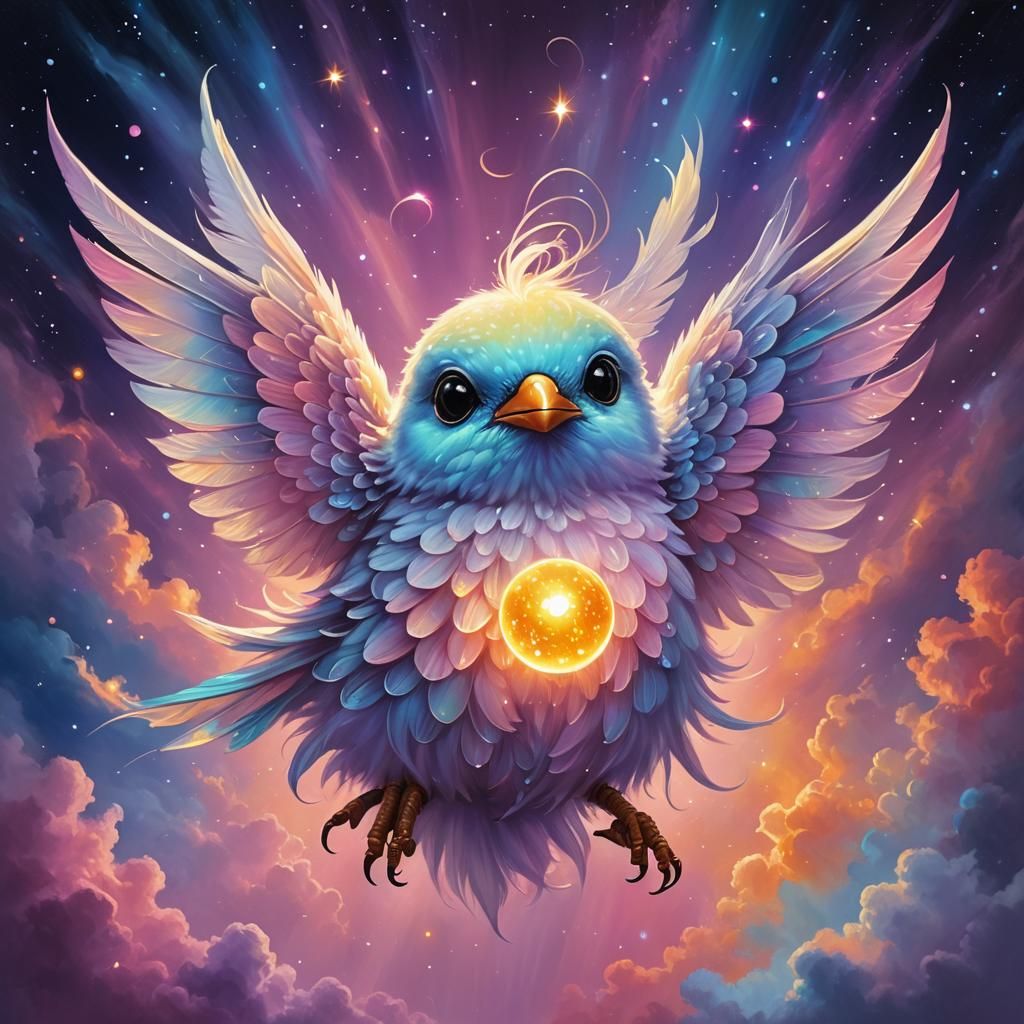 Fae Bird - AI Generated Artwork - NightCafe Creator