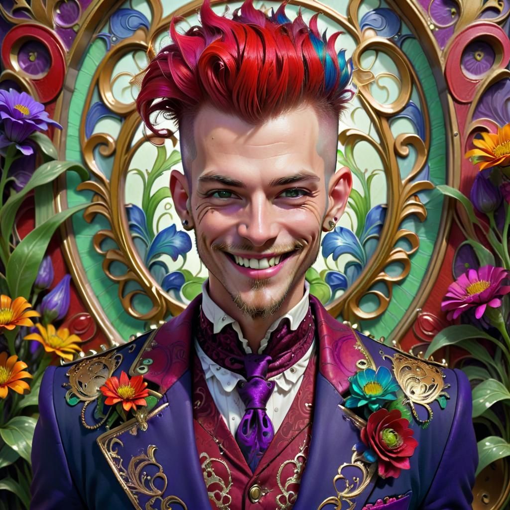 Handsome red haired man - AI Generated Artwork - NightCafe Creator