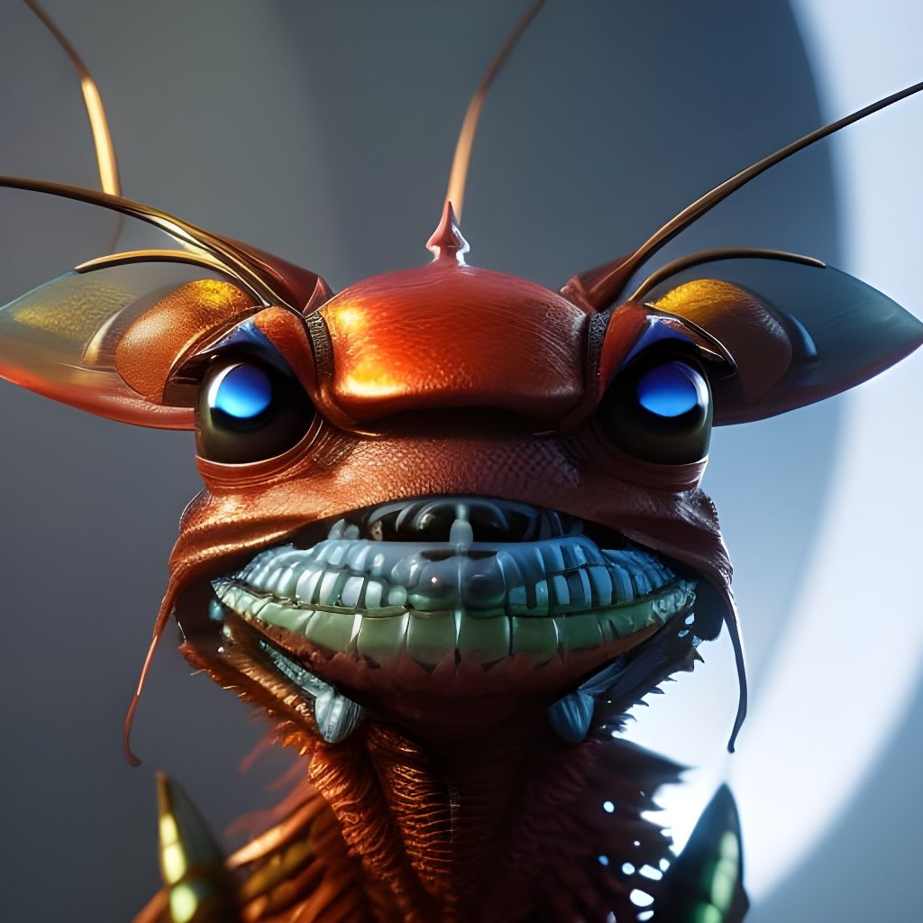 Fred the mantis - AI Generated Artwork - NightCafe Creator