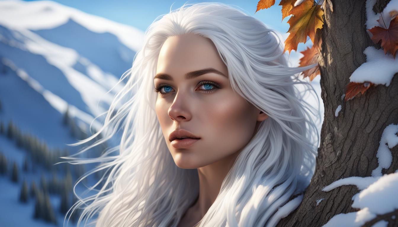 Snowscape - AI Generated Artwork - NightCafe Creator