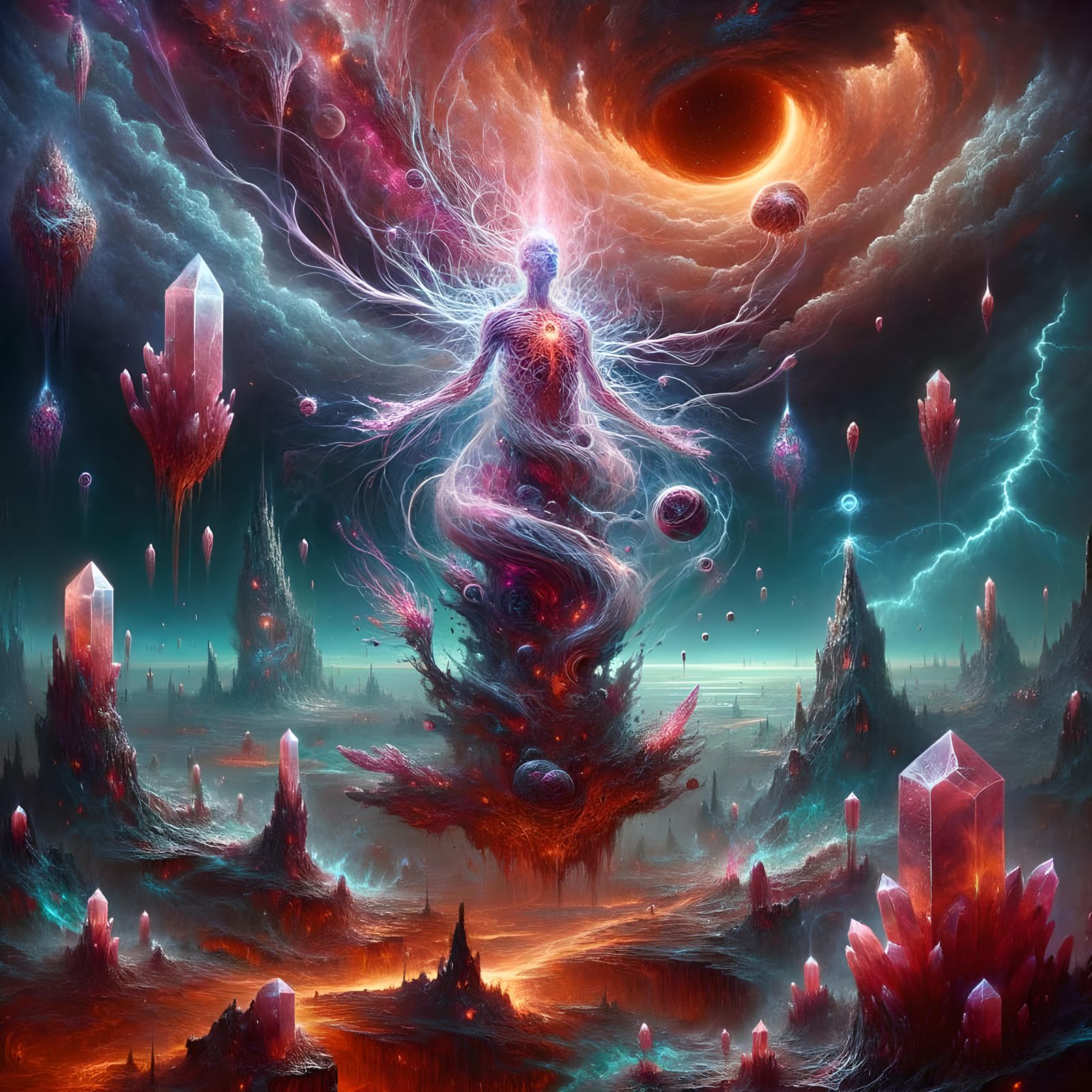 Chaos Reigns - AI Generated Artwork - NightCafe Creator