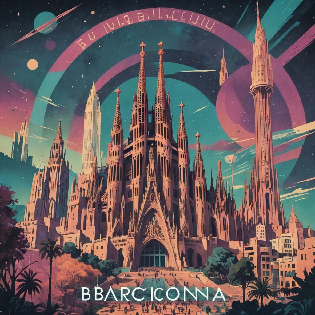 "Barcelona" - AI Generated Artwork - NightCafe Creator