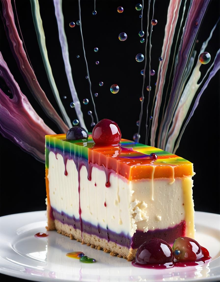 Pride cake - AI Generated Artwork - NightCafe Creator