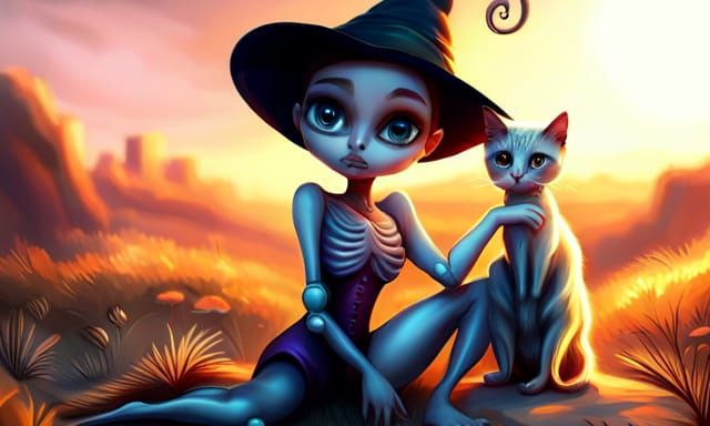 Cute Gothic Angelina Jolie Baby, by Lord Elboron. - AI Generated ...