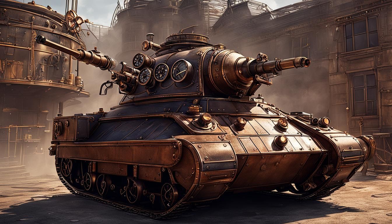 Dwarven Tanks - AI Generated Artwork - NightCafe Creator