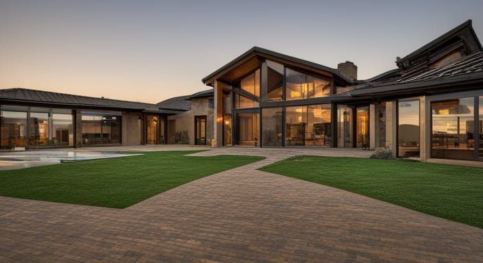 Modern Ranch - AI Generated Artwork - NightCafe Creator