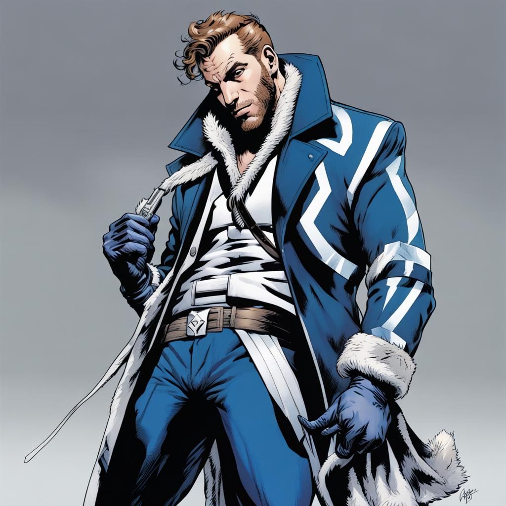 Captain Boomerang, DC comics villian, style of Phil Jimenez - AI ...