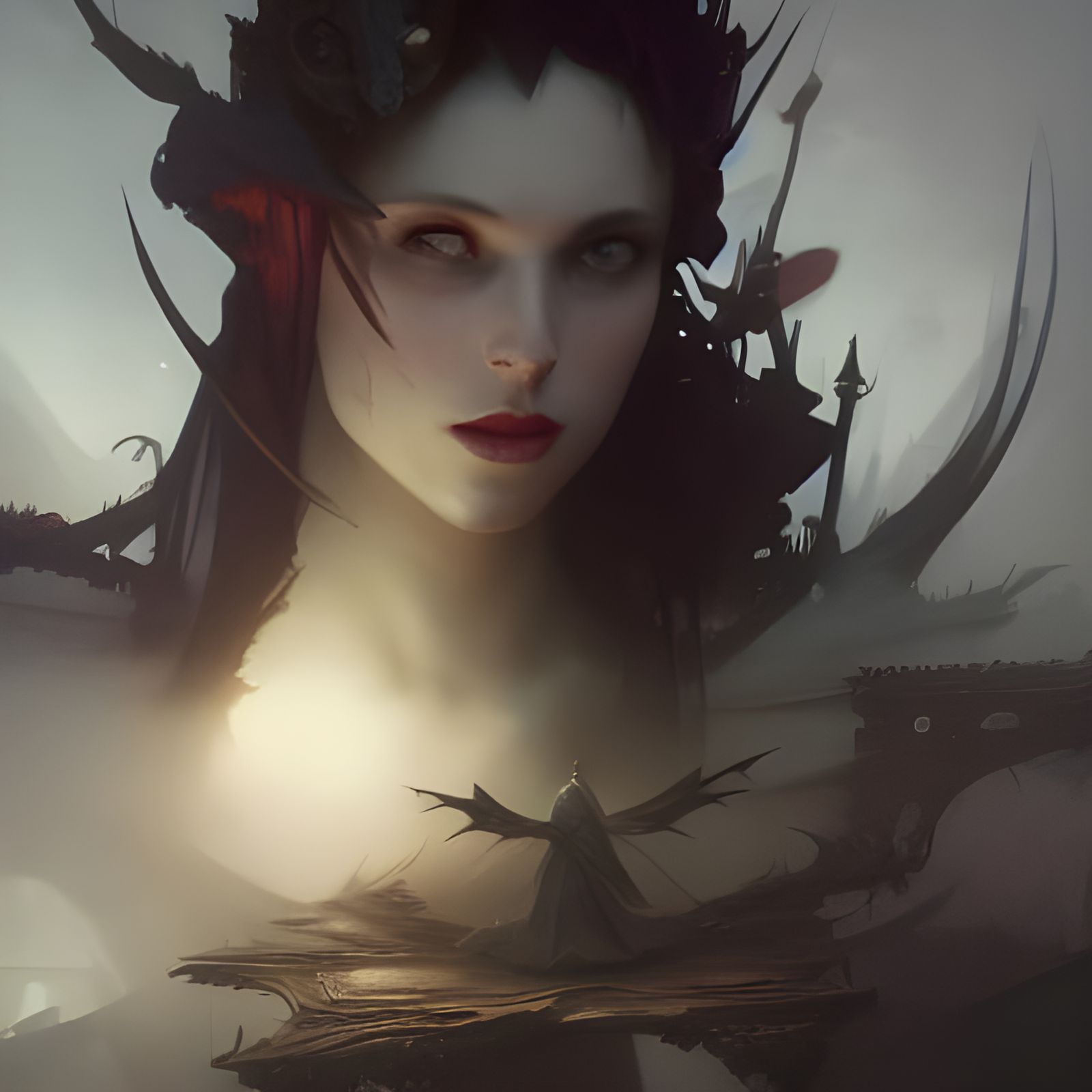 Lucifer's Daughter 3 - AI Generated Artwork - NightCafe Creator