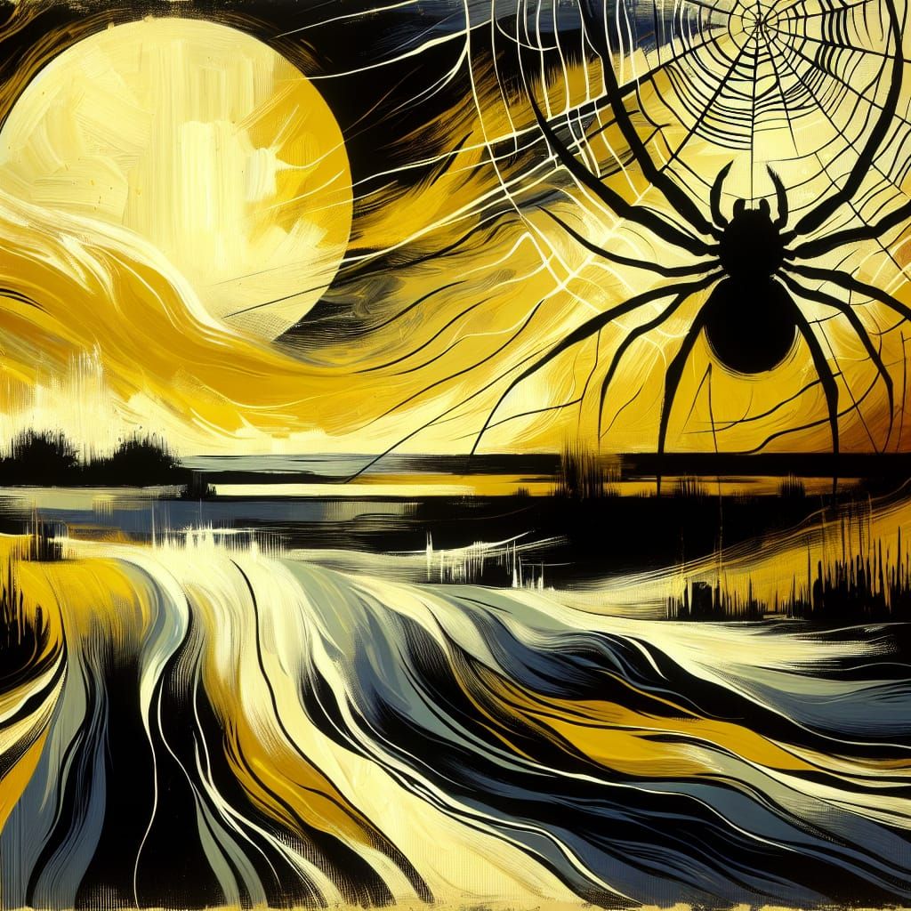 The Camargue in Black and Yellow - The Camargue in Black and...