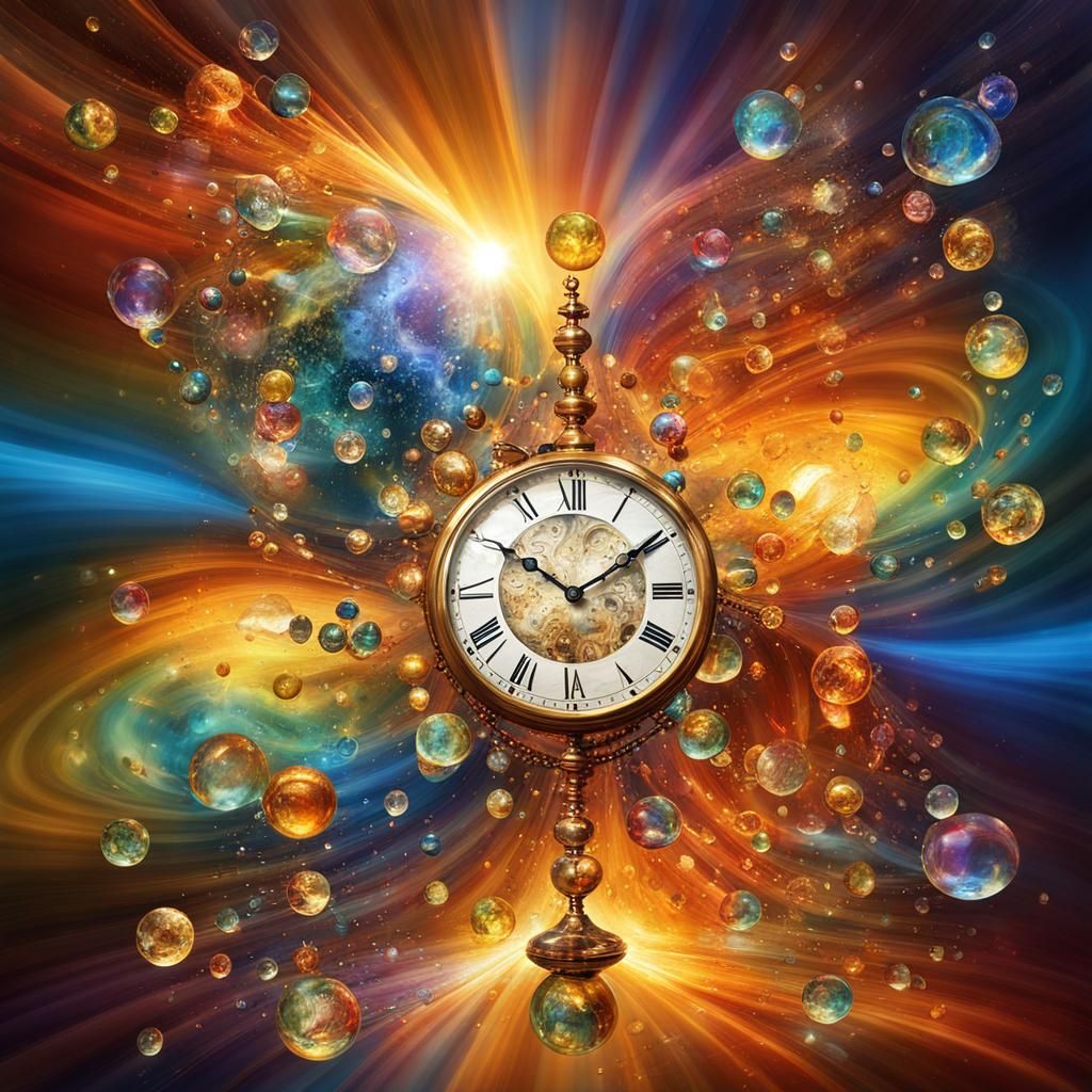 The Illusion of Time - AI Generated Artwork - NightCafe Creator