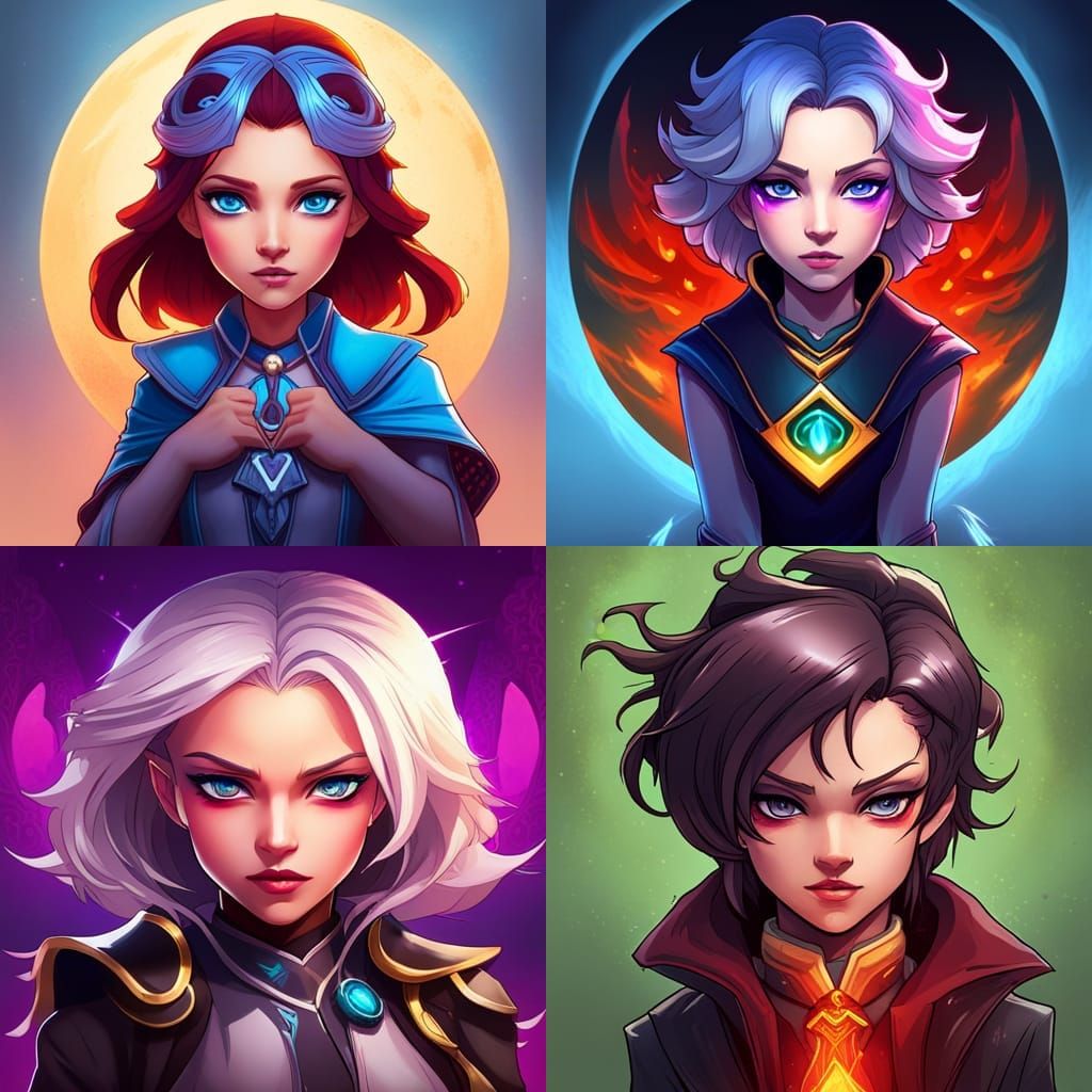 Warlocks - AI Generated Artwork - NightCafe Creator