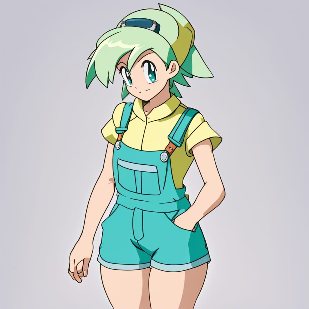 Bulma from DBZ as a Pokemon protagonist - AI Generated Artwork ...