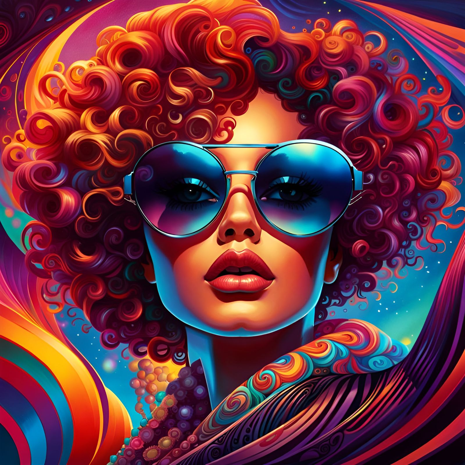 Funky vibes - AI Generated Artwork - NightCafe Creator