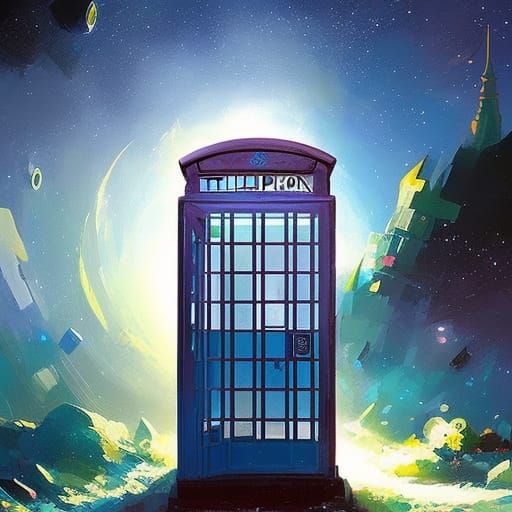 TARDIS noises - AI Generated Artwork - NightCafe Creator