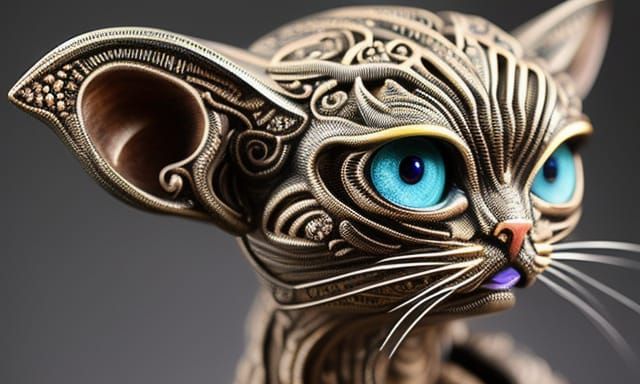 Pixie Cat - AI Generated Artwork - NightCafe Creator