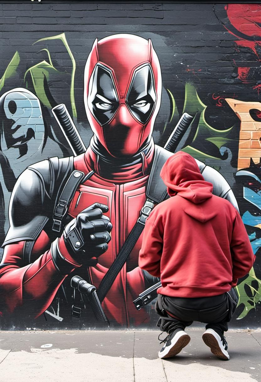 Deadpool Graffiti - Deadpool Graffiti