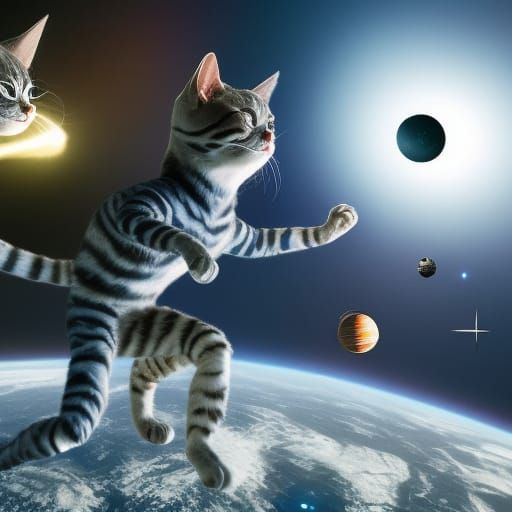 Aliens dancing with cats, Inter galactic, planetary, aliens, solar ...