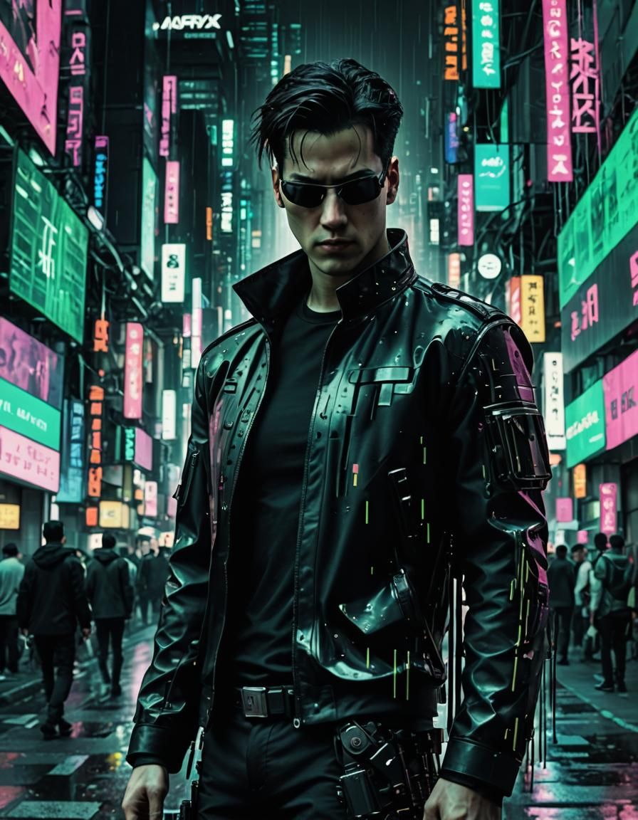 In the Matrix - AI Generated Artwork - NightCafe Creator