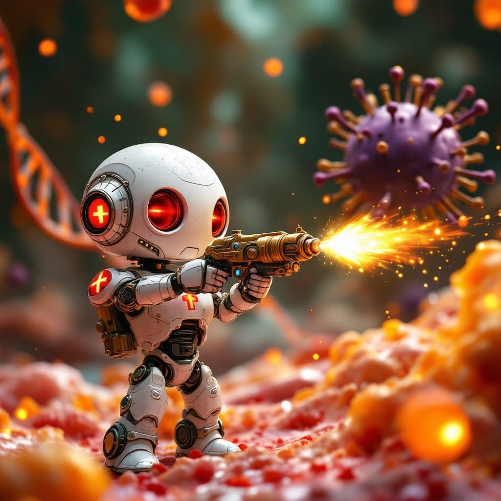 TM2075 Hammer Down Protocol! - Cyberpunk Nanobot Battles Vir...