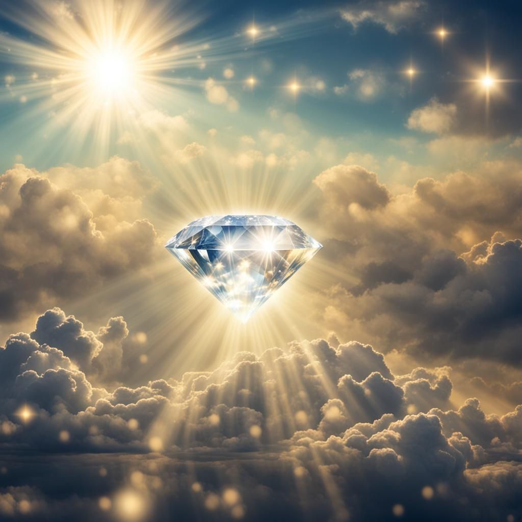 Like A Diamond In The Sky - AI Generated Artwork - NightCafe Creator