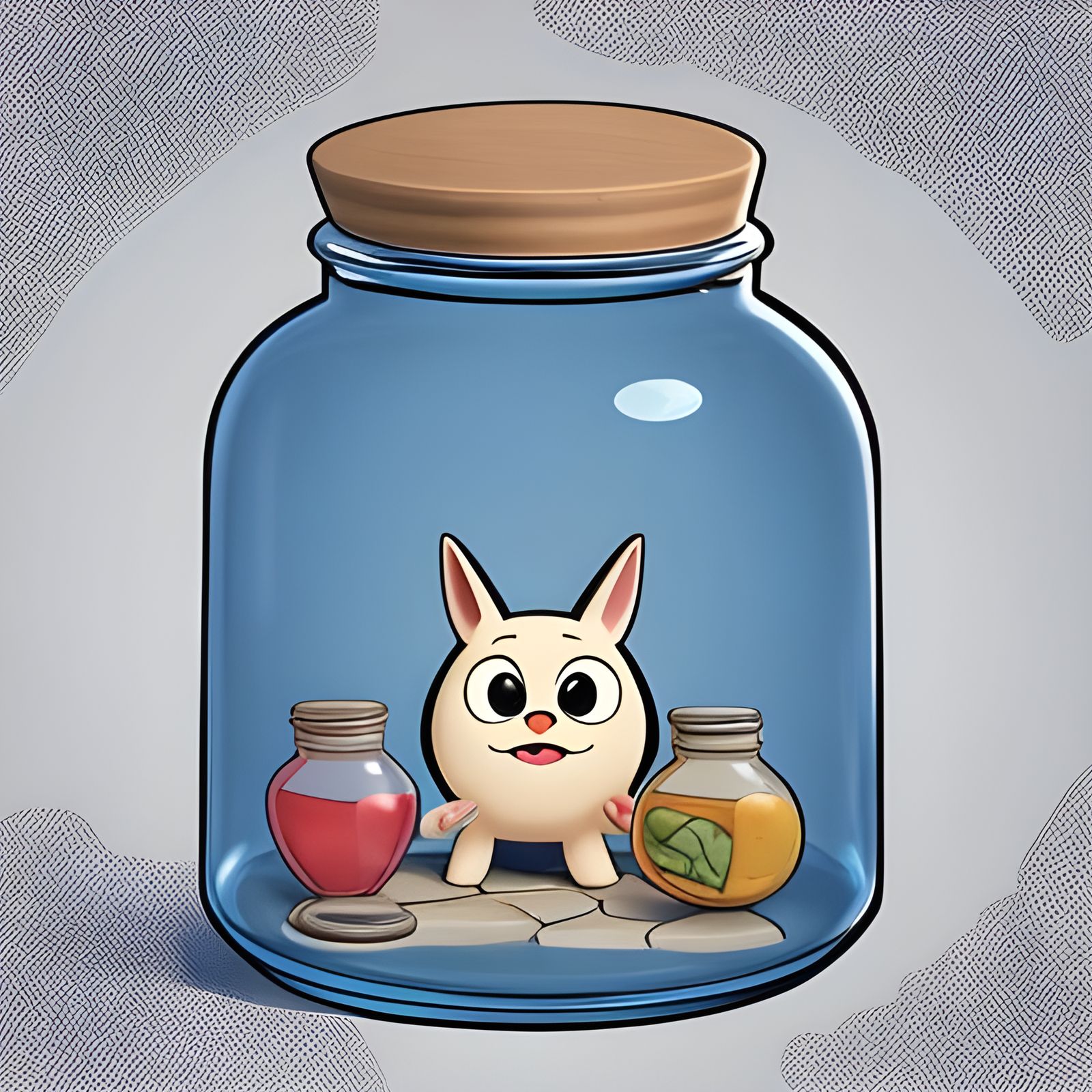 Thing In A Jar - AI Generated Artwork - NightCafe Creator