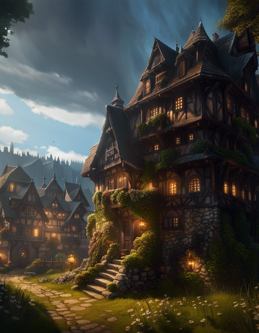 Grimstone - AI Generated Artwork - NightCafe Creator