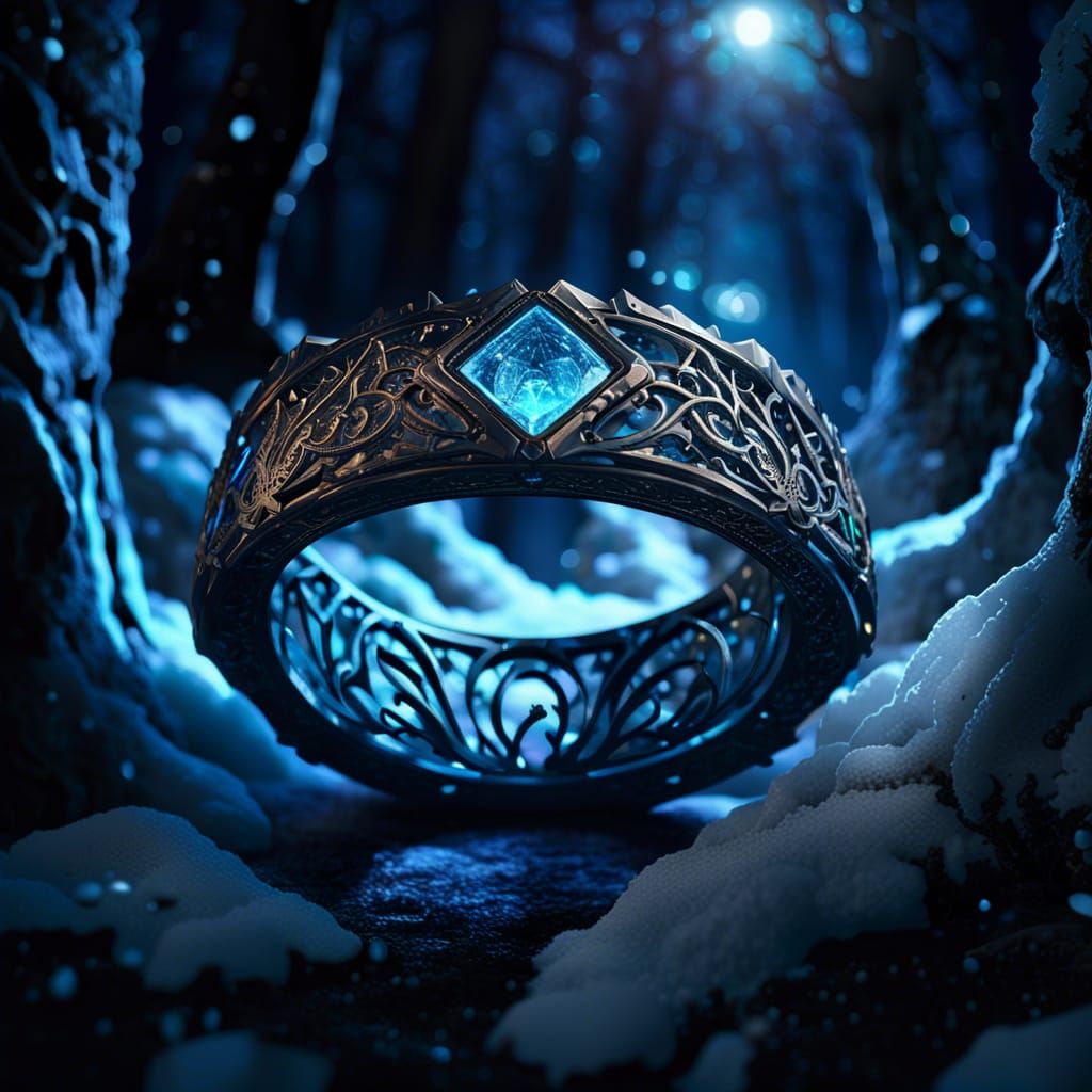 the Frost Ring - AI Generated Artwork - NightCafe Creator