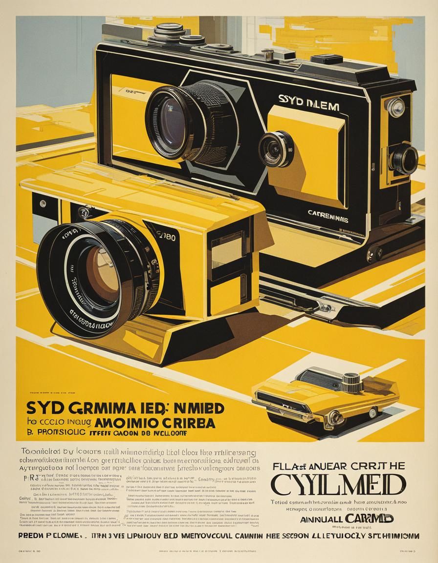 Vintage Camera Ad - AI Generated Artwork - NightCafe Creator
