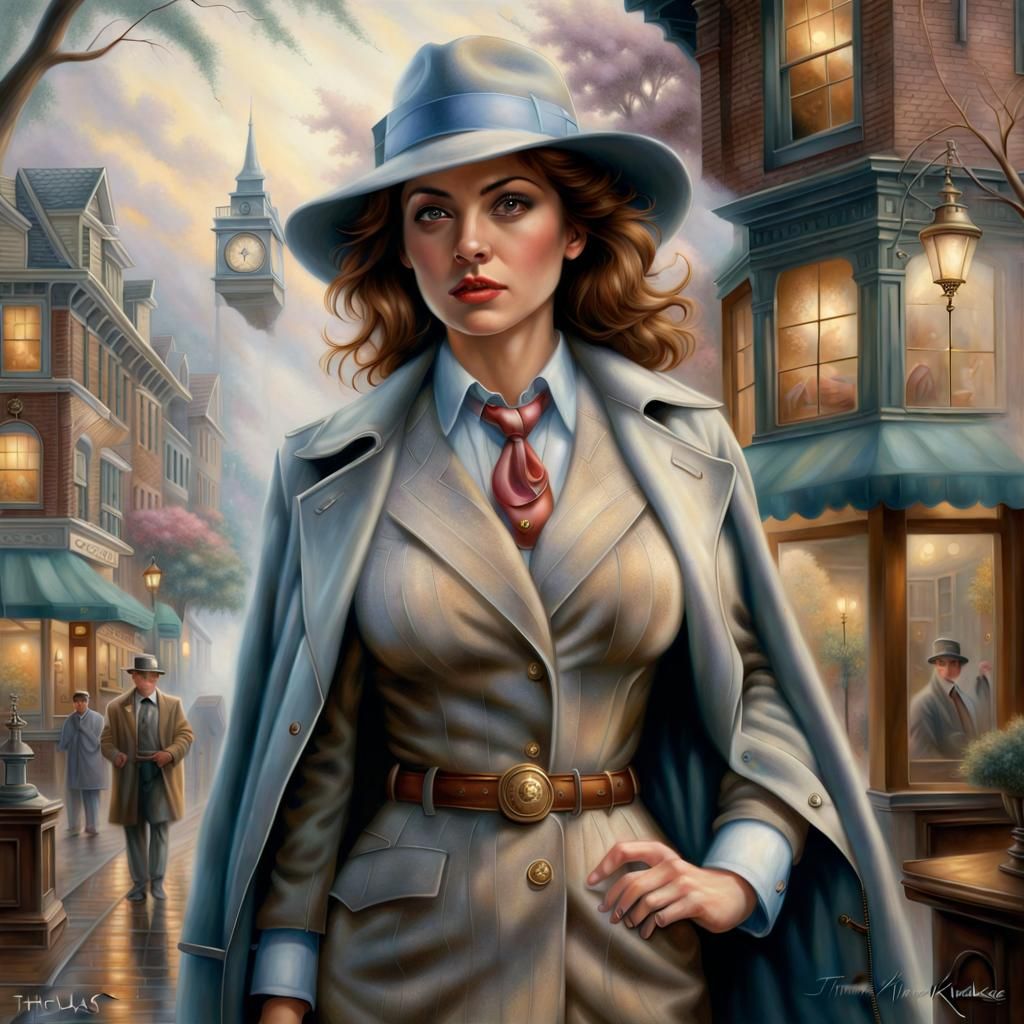 undercover detective - AI Generated Artwork - NightCafe Creator