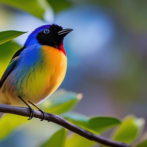 colorful songbird - AI Generated Artwork - NightCafe Creator