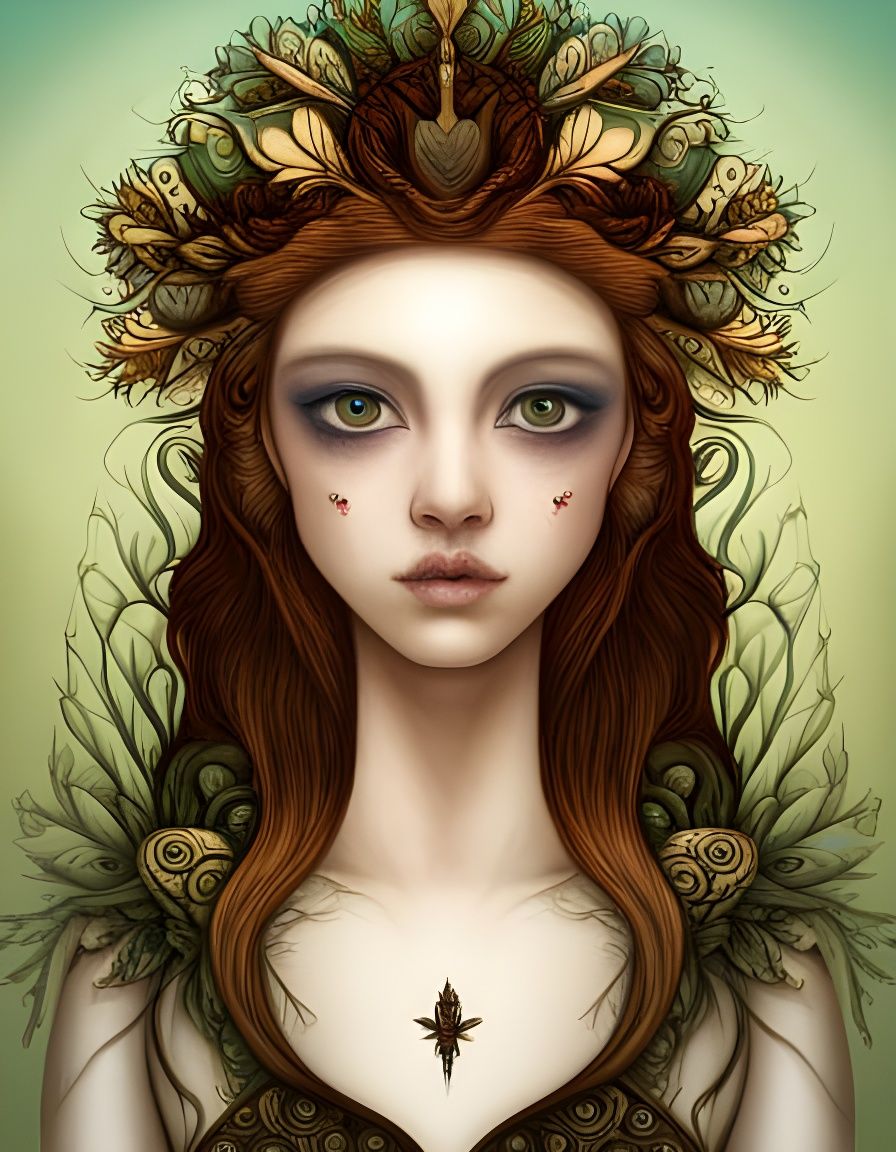 Floral And Fauna Fae Ai Generated Artwork Nightcafe Creator