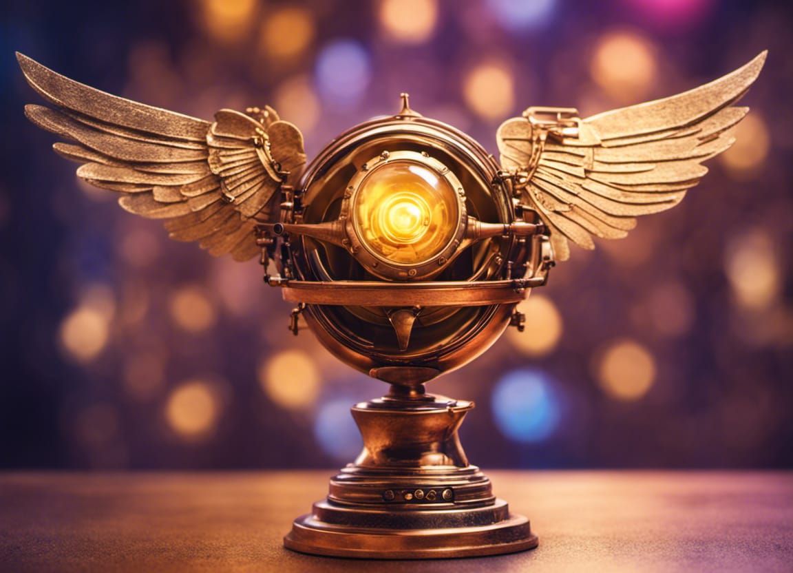 Steampunk snitch trophy - AI Generated Artwork - NightCafe Creator
