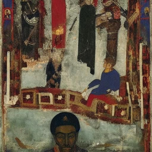 Count Mryakula the Beautiful is crying quietly, Sad for lost youth. The ...