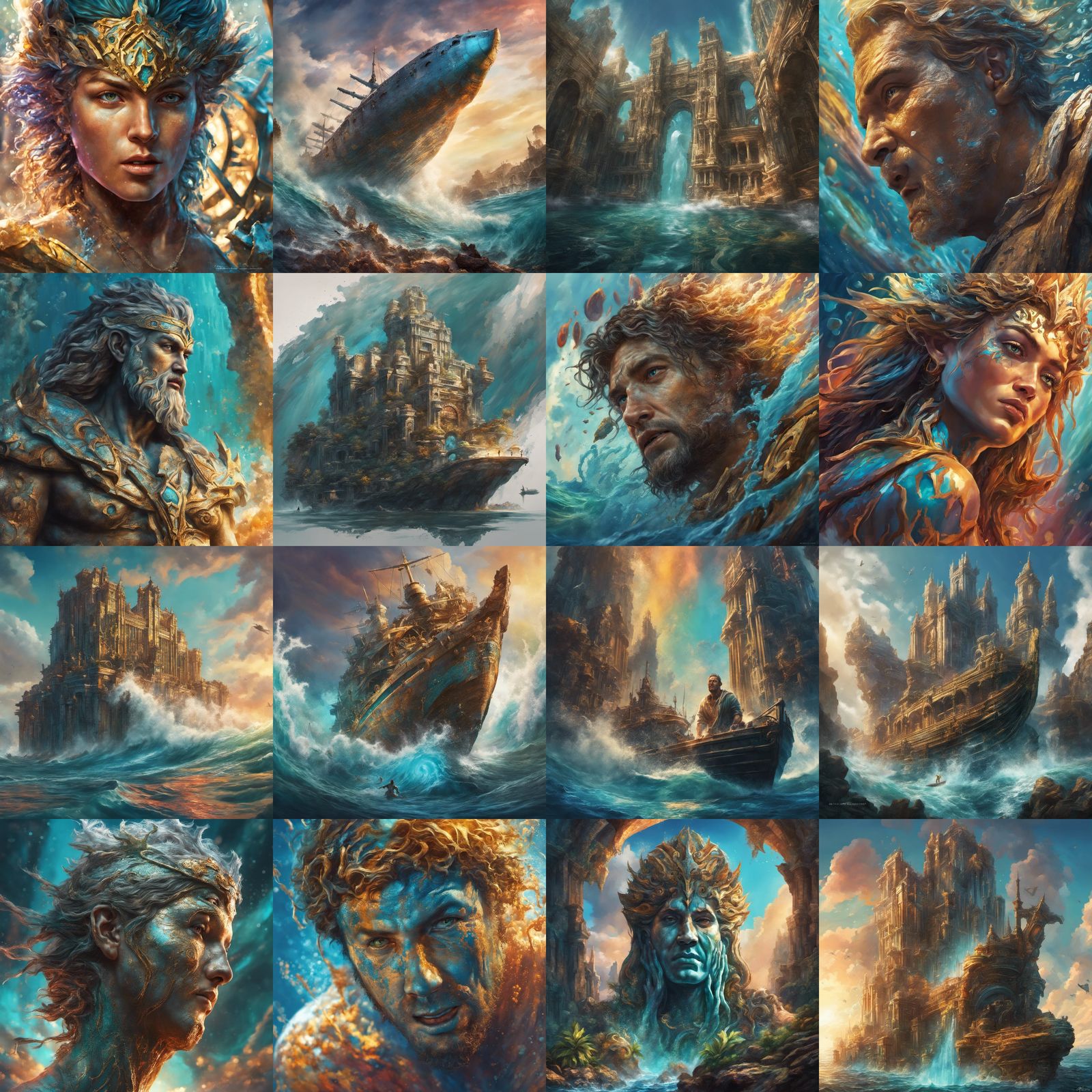 Atlantis - AI Generated Artwork - NightCafe Creator